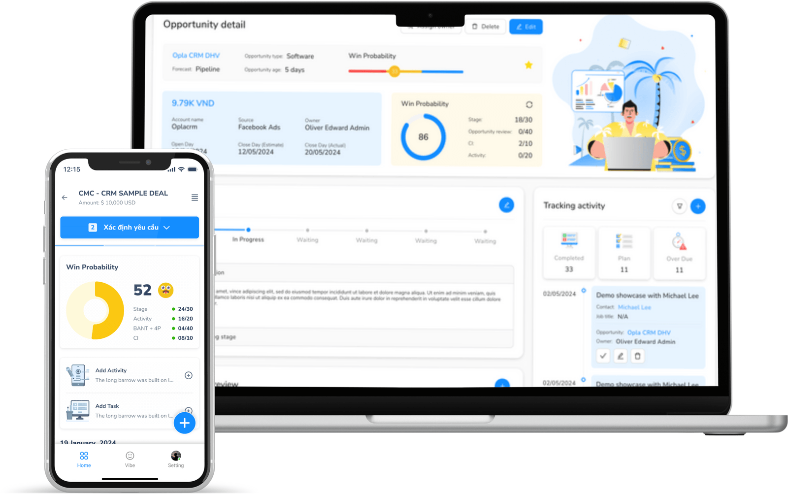 OplaCRM | Solution for B2B Sales